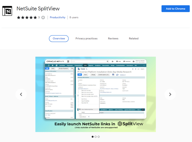 Introducing the NetSuite SplitView Chrome Extension - NetSuite Insights